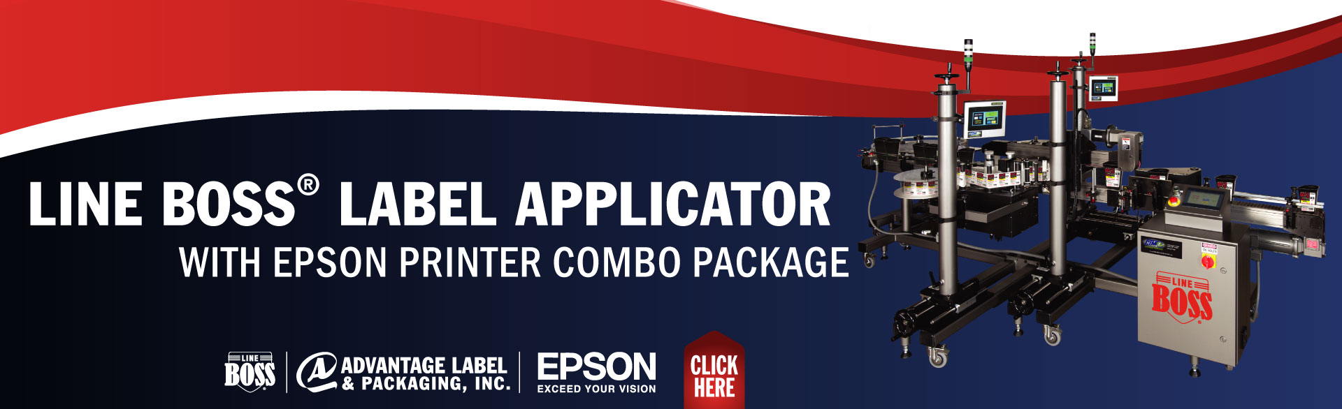 Line Boss® Label Applicator - Advantage Label